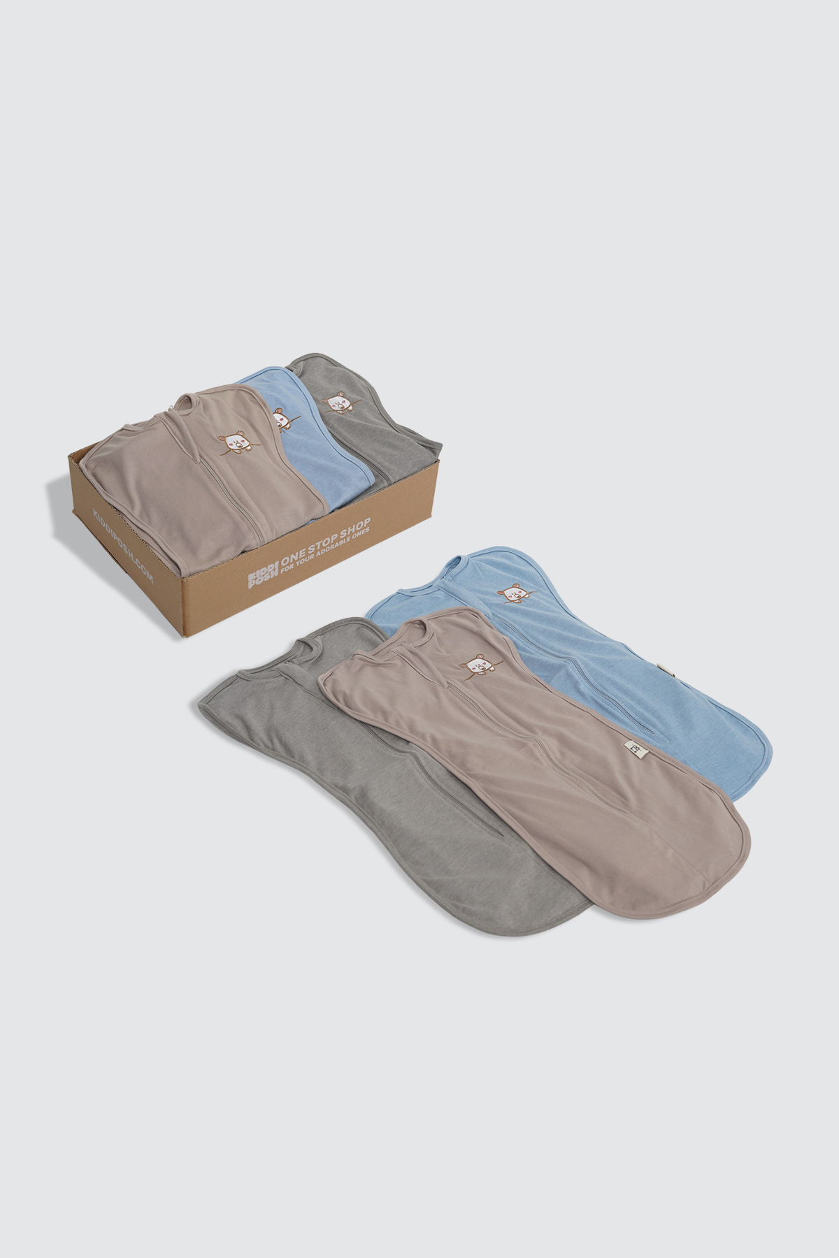 3 Pack Baby Coco Instant Swaddle | Kiddiposh | Cocopop Official