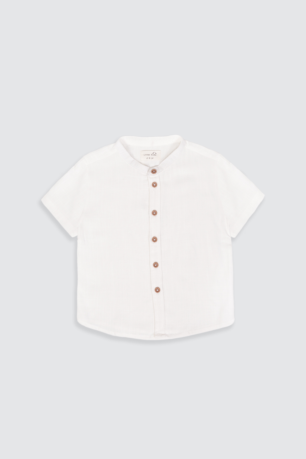 Reign Shirt Milk White | Kiddiposh | Little Komu Official