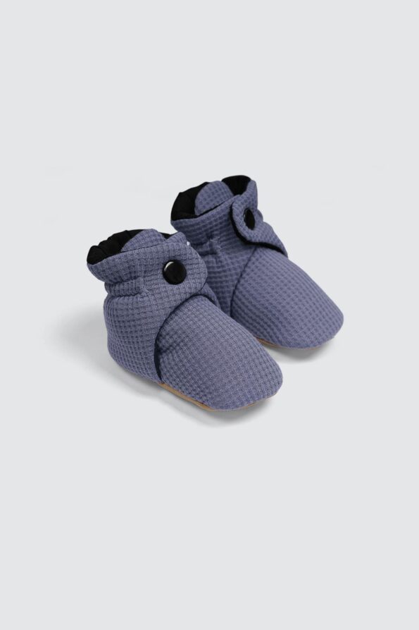Waffle Mini Boots Dolphin Blue | Kiddiposh
