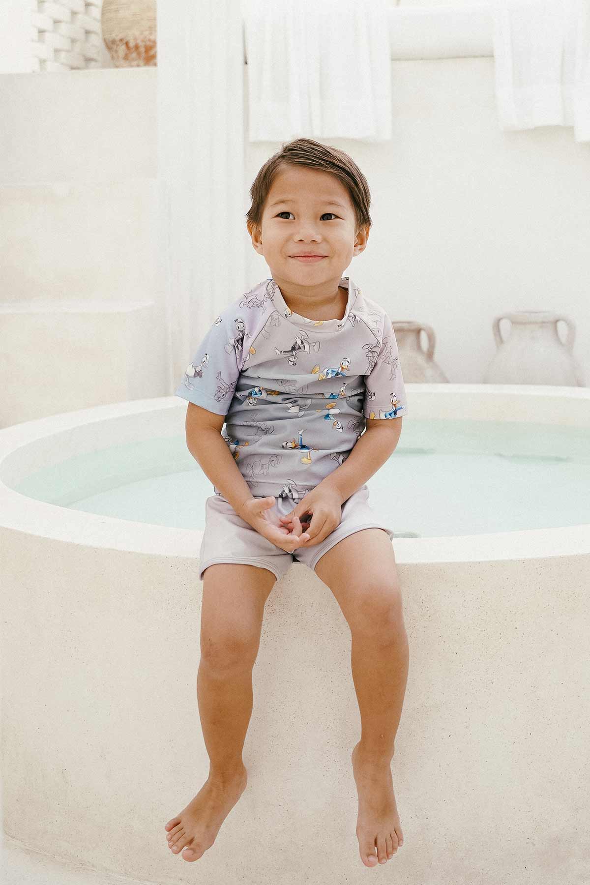 Disney-100-Summertide-Rash-Guard-Set-Donald-Duck-2 | Kiddiposh