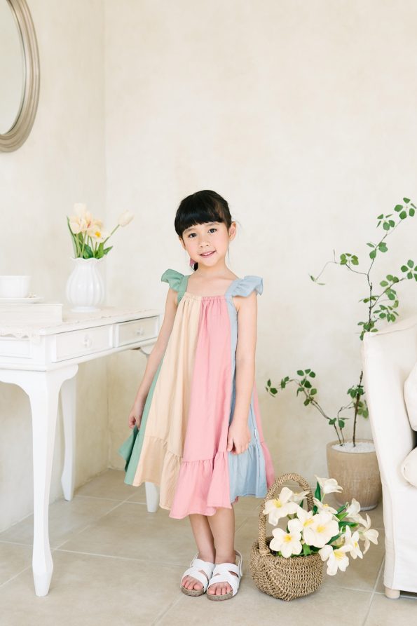 Arielle Dress Spring | Kiddiposh | Monami Official