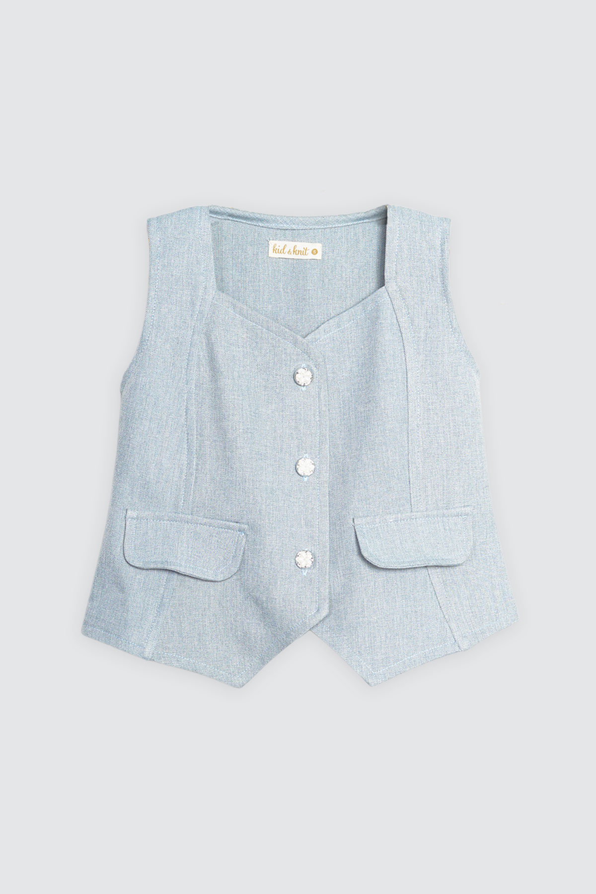 Monique Set Blue | Kiddiposh | Kid & Knit Official