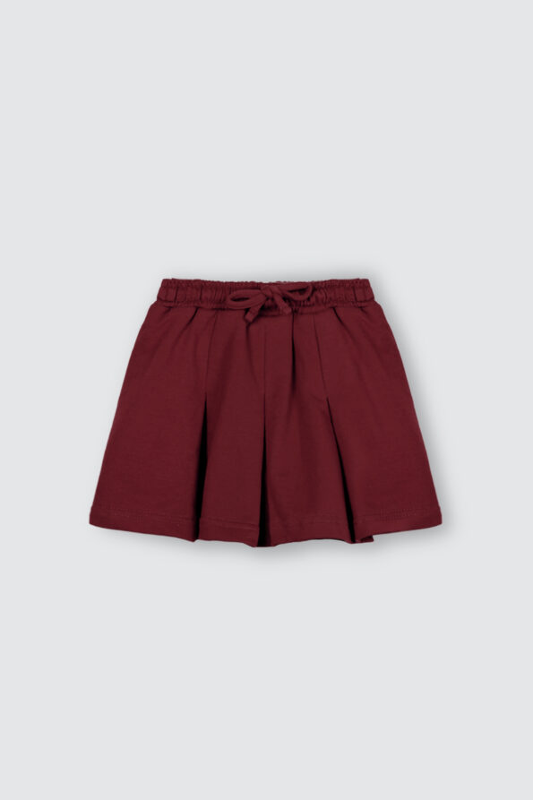 Gemma Skort Maroon | Kiddiposh