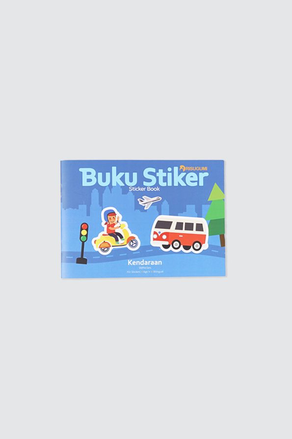 Sticker Book Vehicles | Kiddiposh