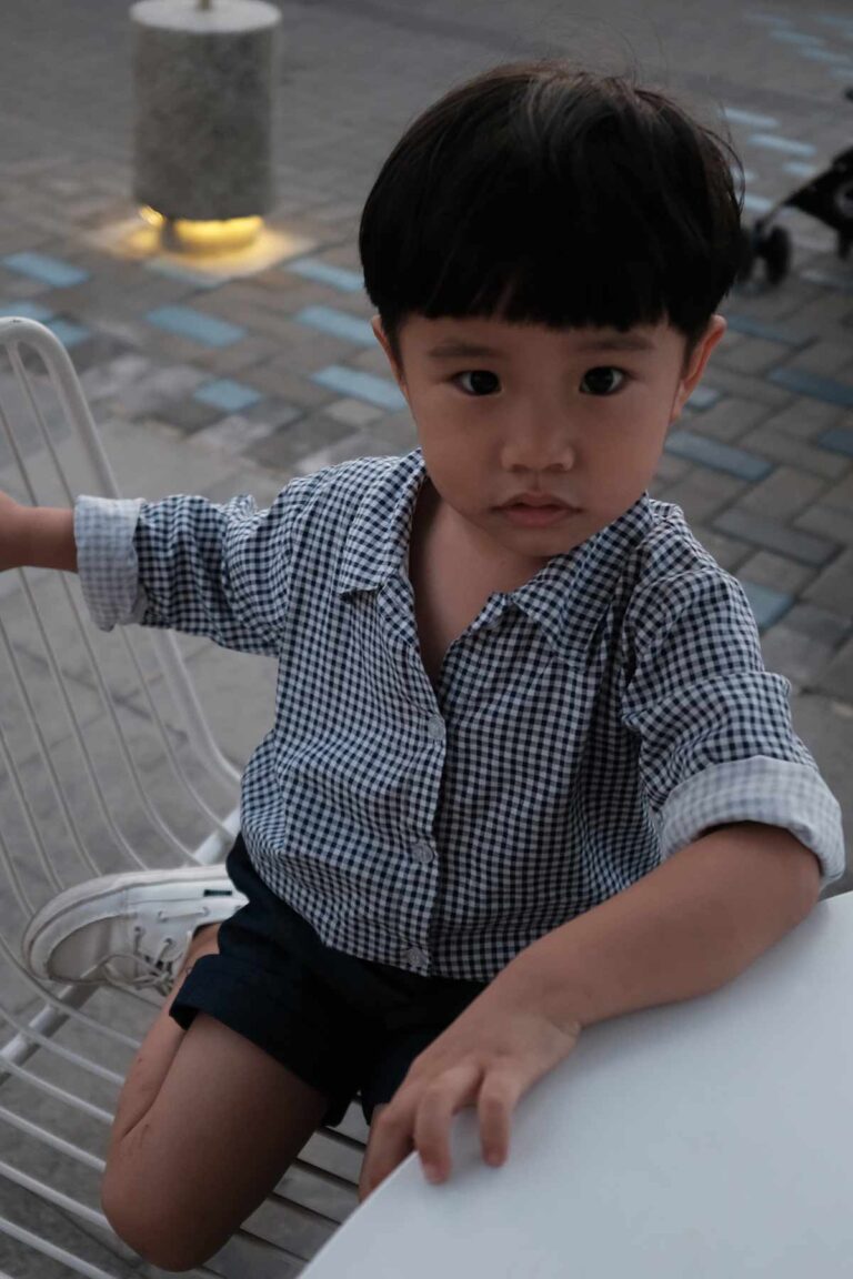 Jason Top Gingham Navy | Kiddiposh