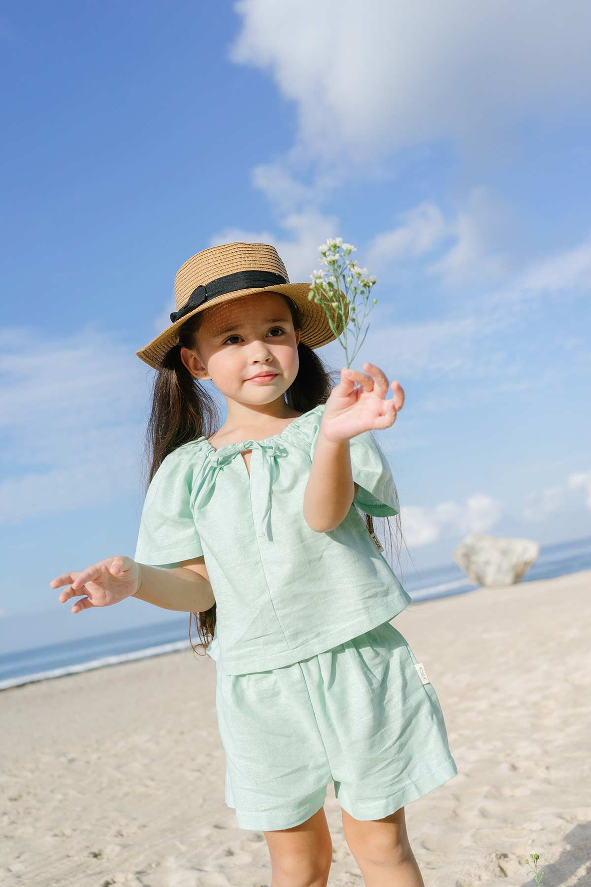 Elisa Set Mint | Kiddiposh