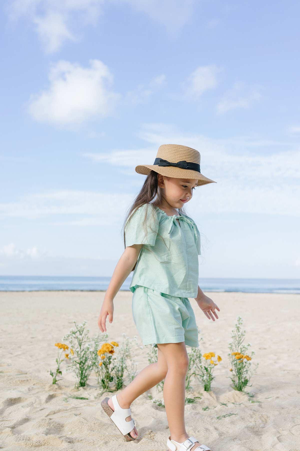 Elisa Set Mint | Kiddiposh