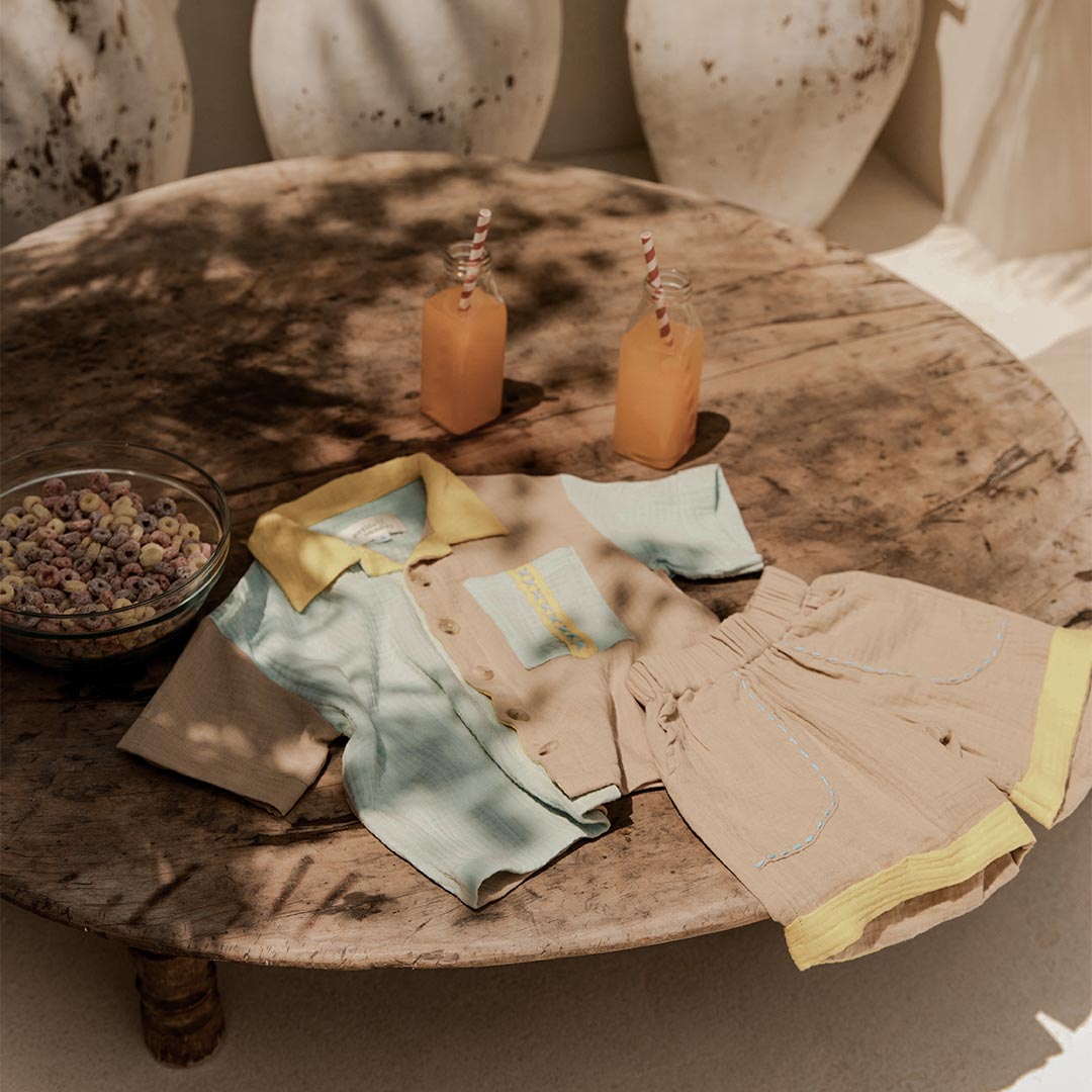 Casper Set Color Block | Kiddiposh