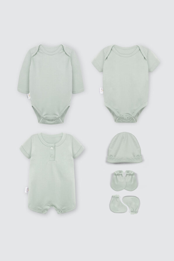 Everyday Basic Smoke Green | Kiddiposh