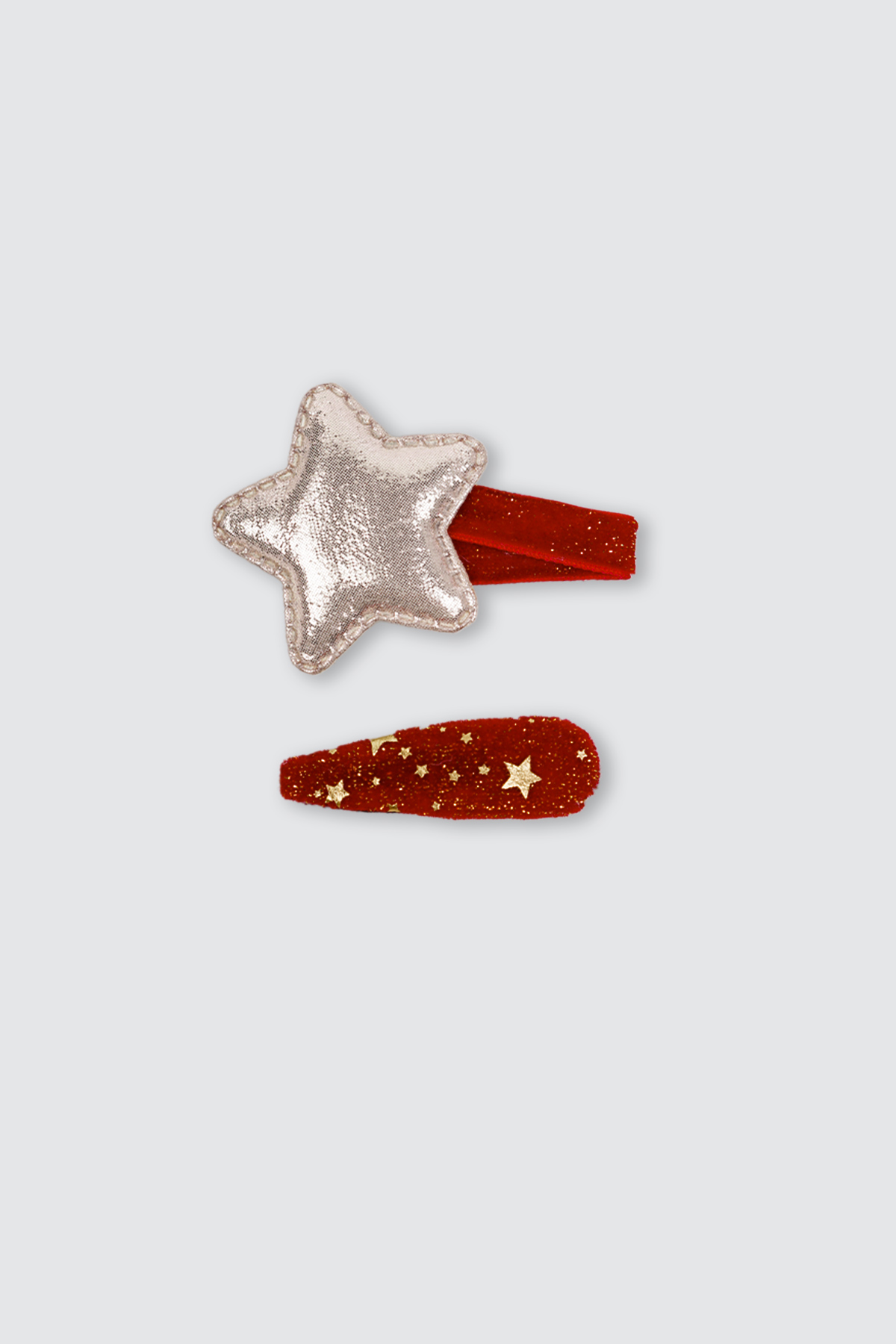 Starry Red Hairpin Snapclip | Kiddiposh | Official Aksesoris Milan De Sable