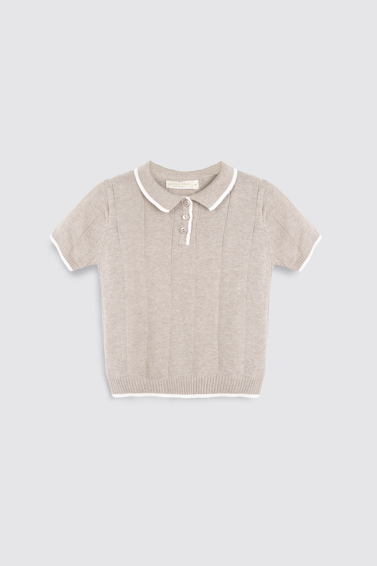 Tyler Knit Top Beige | Kiddiposh