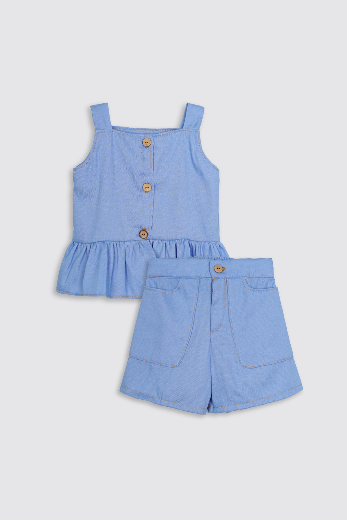 Adrena Set Light Denim Kiddiposh