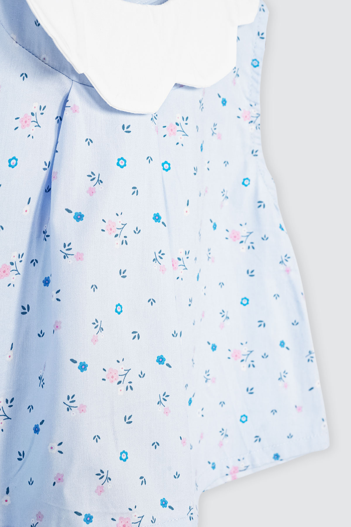 Maurice Top Blue Floral | Kiddiposh | Kid & Knit Official